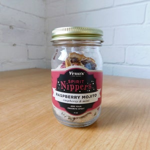 RASPBERRY MOJITO ( Raspberry & Mint ) DIY Rum and Vodka Infusion - Etsy
