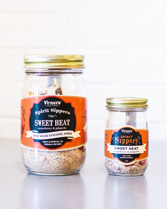 SWEET HEAT strawberry & Jalapeno DIY Tequila and Rum - Etsy