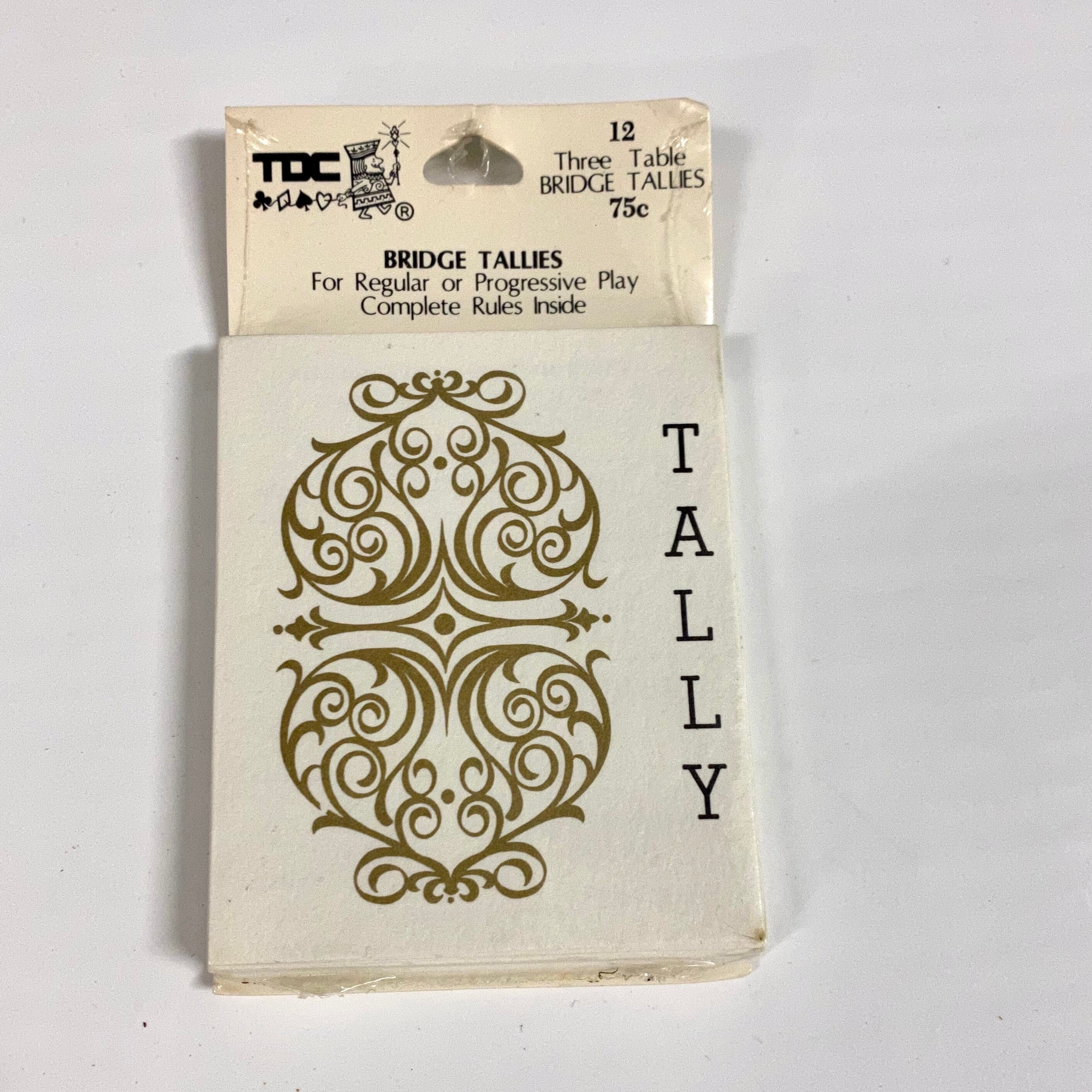 Antique Bridge Tallies UNOPENED - Etsy