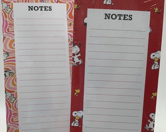 Peanuts - Snoopy and Woodstock Set of 6 Blank Note Cards With Envelopes ...