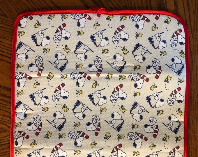 Peanuts Snoopy Chill Out Dish Drying Mat - Etsy