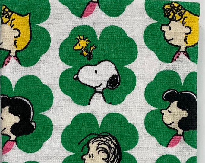 Peanuts Gang Lucky Shamrock Dish Towel - Etsy