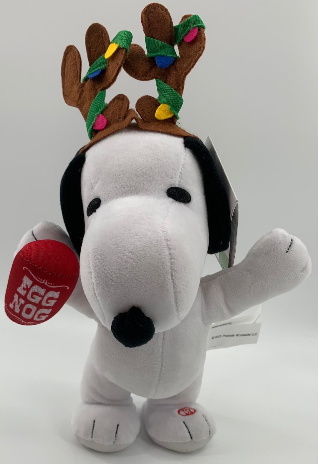 Peanuts Reindeer Snoopy Waddler With Music - Etsy