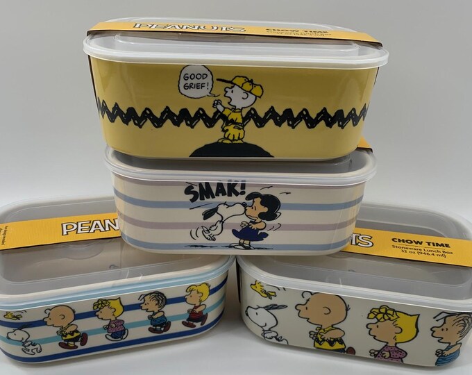Vintage Lunch Box Peanuts Vintage Lunch Box and Thermos Nice Graphics ...