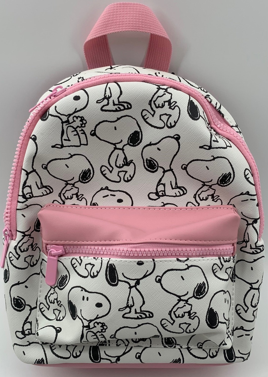 Peanuts Snoopy Pink Backpack - Etsy