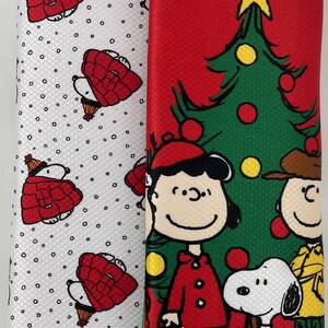 Peanuts - Snoopy Christmas Drying Mat - Etsy