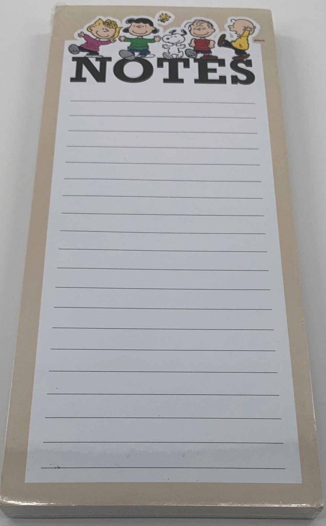 Peanuts Gang Notes Pad - Etsy