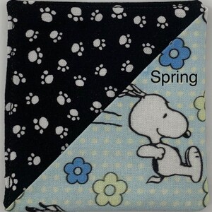 Peanuts Snoopy and Gang Cloth Bookmark - Etsy