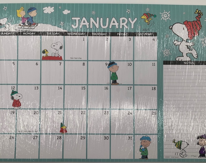 Peanuts 2025 Desk Top Refrigerator 12 Mo Calendar - Etsy