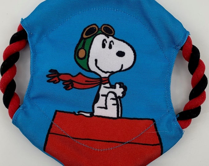 Peanuts Snoopy Flying Ace Tug Dog/pet Toy - Etsy