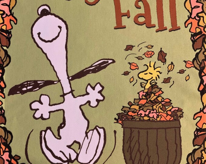 Peanuts Snoopy Its Fall Garden Flag - Etsy