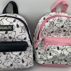 Peanuts - Snoopy Backpack - Etsy