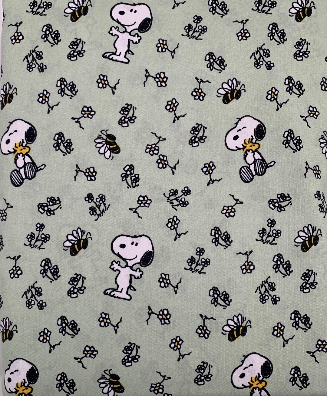 Peanuts Snoopy and Woodstock Busy Bee Bed Sheets - Etsy