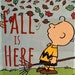 Peanuts Welcome Fall Garden Flag - Etsy