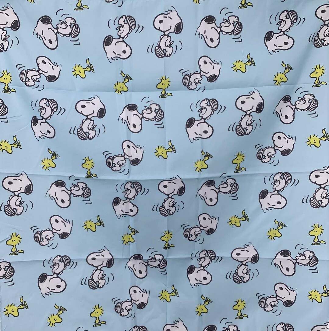 Peanuts - Snoopy and Woodstock Bandana - Etsy
