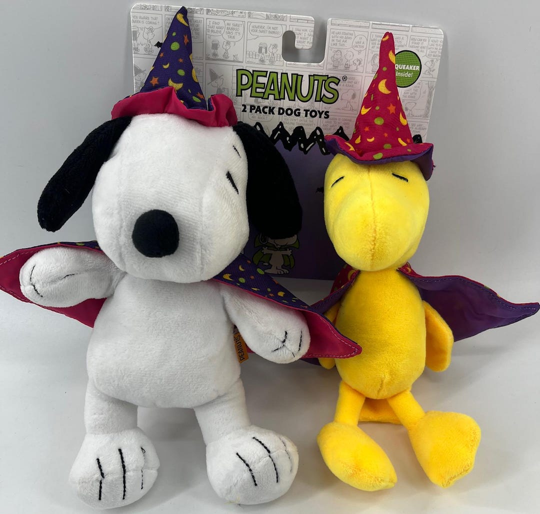 Peanuts Snoopy and Woodstock Wizard Pet Toys - Etsy