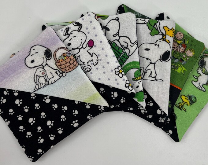 Peanuts - Snoopy and Gang Cloth Bookmark - Etsy
