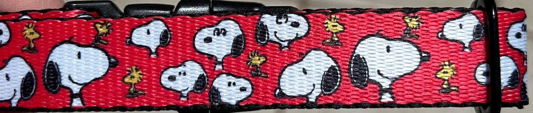 Peanuts - Snoopy Dog Collar - Etsy