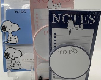 Classic Cream Snoopy Note Book - Etsy