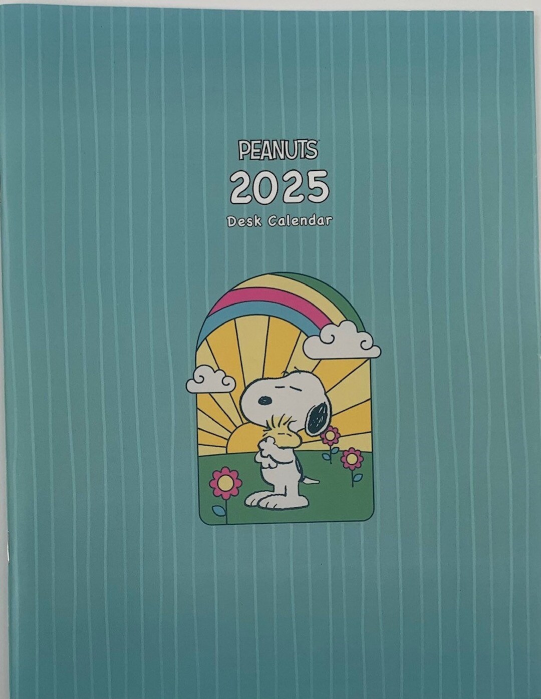 Peanuts Snoopy 2025 12 Month Desk Calendar - Etsy