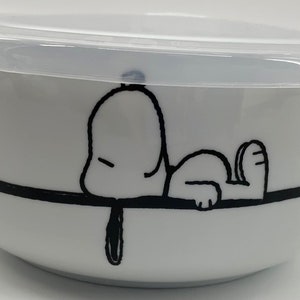 Peanuts Snoopy Did Someone Say Food Storage Container - Etsy