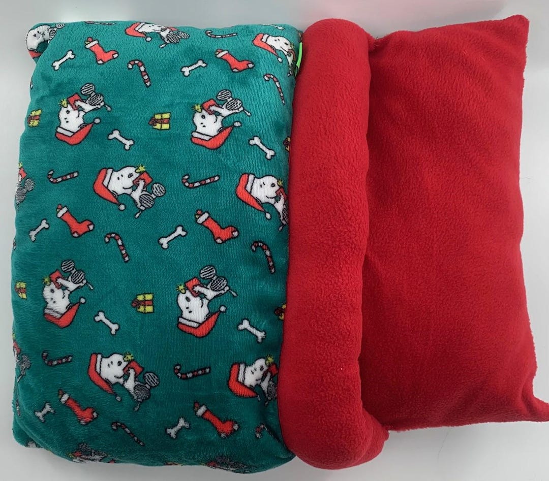 Peanuts Snoopy Christmas Bones Sleeping Bag Pet Bed - Etsy
