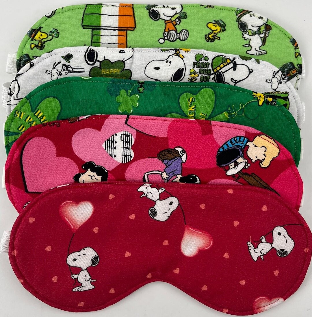 Peanuts Gang Eye/sleep Mask - Etsy