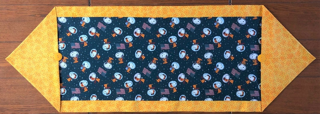 Peanuts Snoopy in Space Table Runner - Etsy