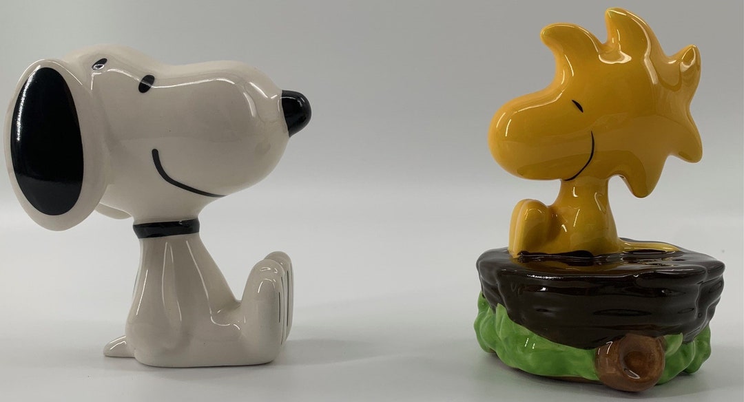Peanuts Snoopy and Woodstock Salt and Pepper Shaker - Etsy