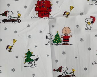 Peanuts Snoopy and Friends Cocoa and Cookies Bed Sheet Set - Etsy