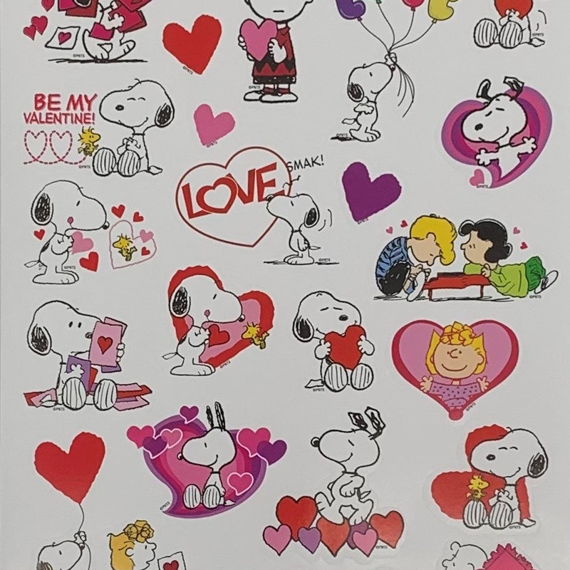 Snoopy Valentine - Etsy