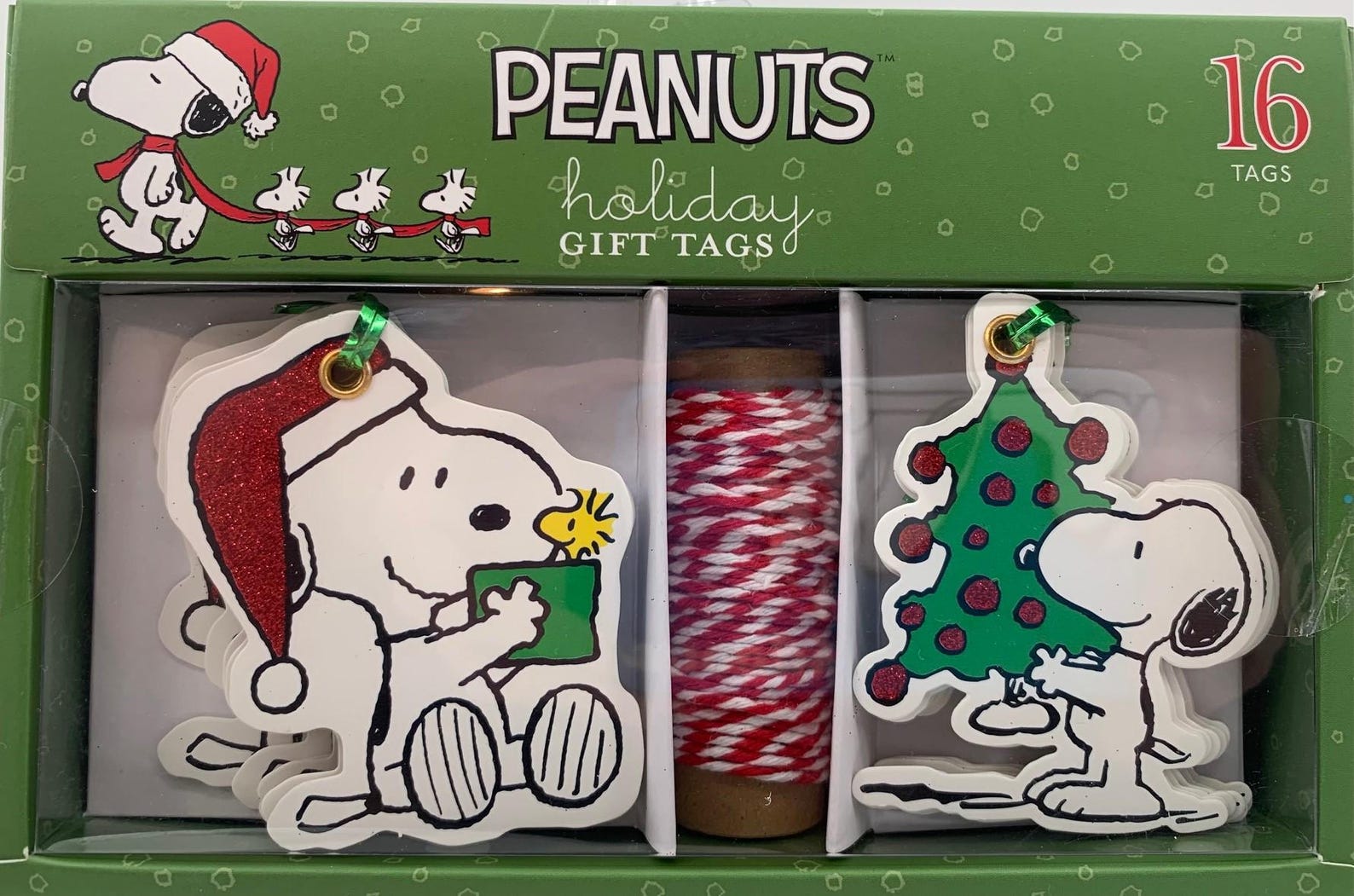 Peanuts Snoopy and Woodstock Holiday Gift Tags - Etsy