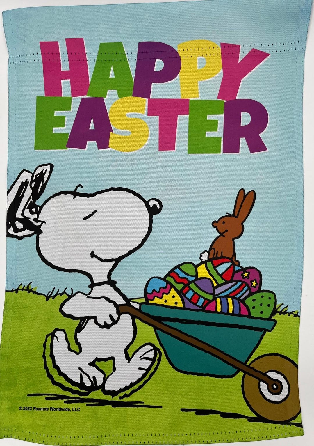 Peanuts - Snoopy Happy Easter Garden Flag - Etsy