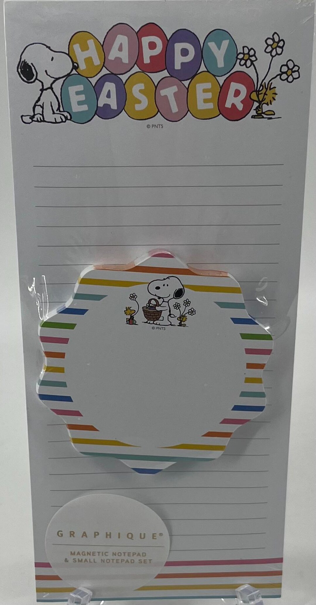 Peanuts - Snoopy Happy Easter Note Pad/shopping List Set Magnetic - Etsy