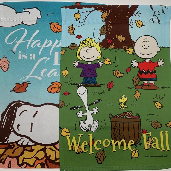 Peanuts Flags - Etsy