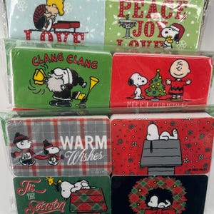 Peanuts - Snoopy Christmas Time 4 Pack Cleaning Sponges - Etsy