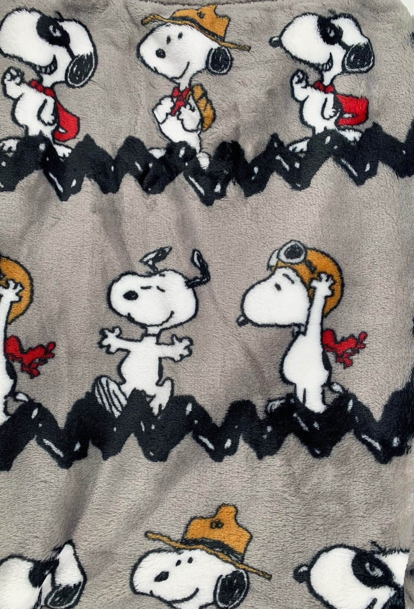 Peanuts Snoopy Characters Plush Throw - Etsy