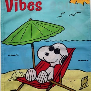 Peanuts Snoopy Spring-summer Themed Garden Flag - Etsy