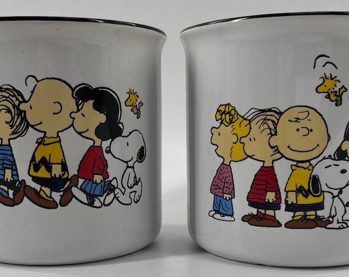 Charlie Brown and Gang Mug, Peanuts Mug, Peanuts Coffee Mug, Snoopy Mug ...