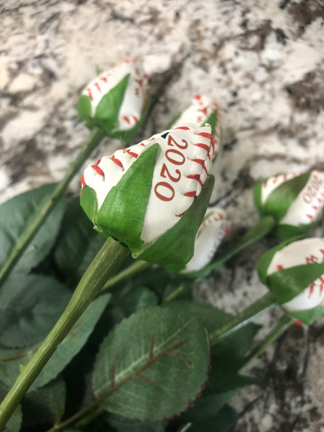 Personalized Sports Long Stem Roses - Etsy