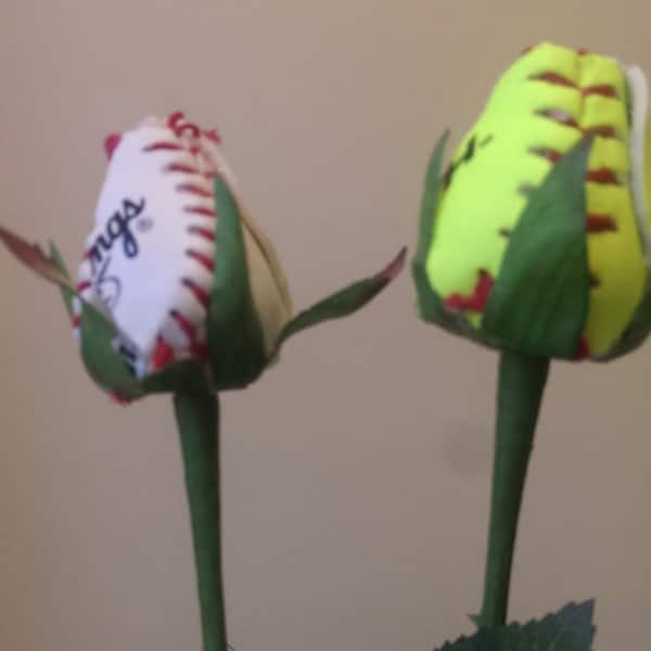 Softball Rose - Etsy