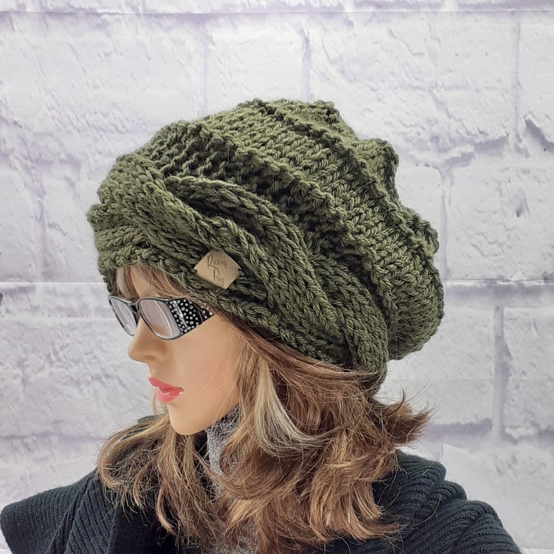 Knitted String Hats - Etsy UK