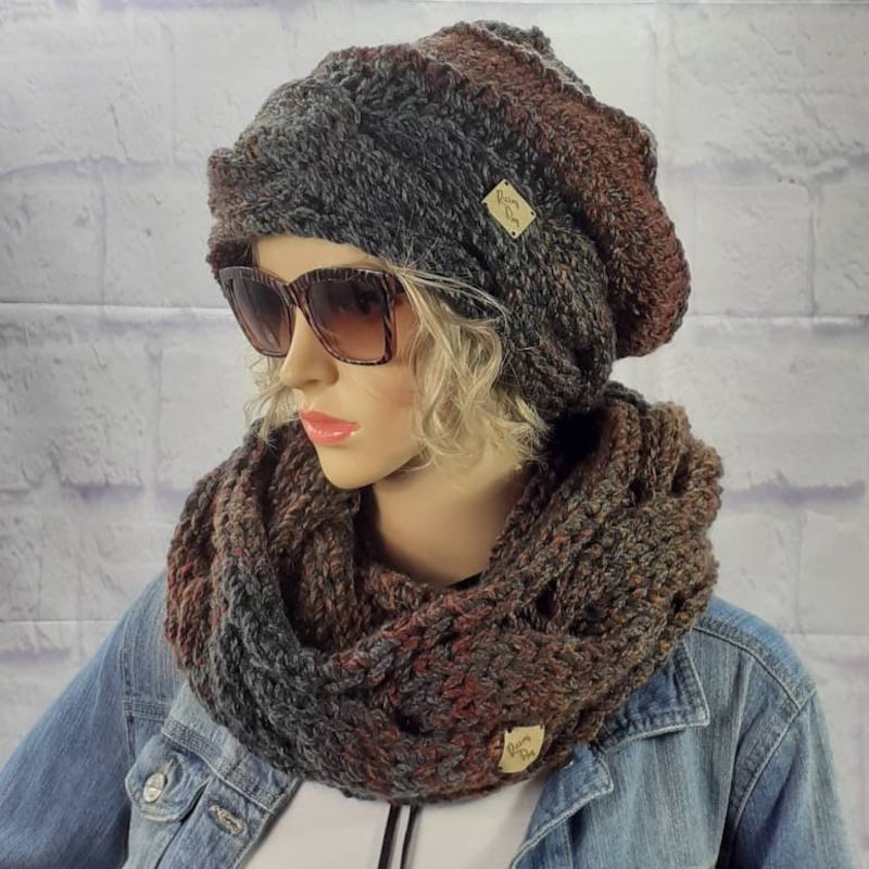 Hat Scarf Combo - Etsy