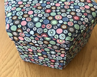 Liberty - Sewing Box - Etui Box- Exploding Box - Individually Handmade ...
