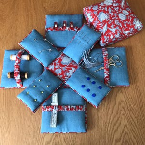 Liberty - Sewing Box - Etui Box- Exploding Box - Individually Handmade ...