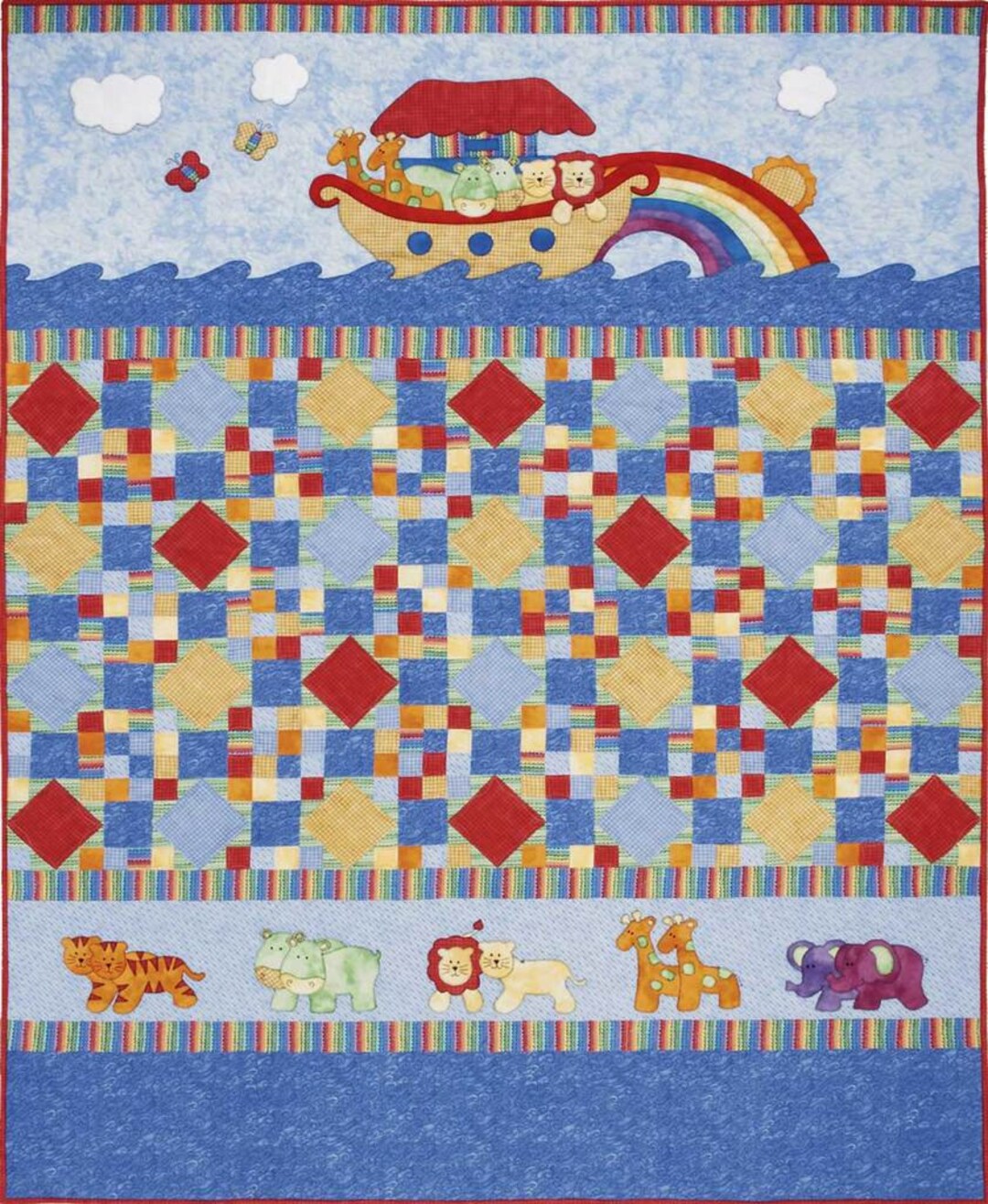 TWO by TWO - Quilt Pattern by Kids Quilts - Etsy