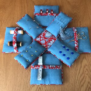 Liberty - Sewing Box - Etui Box- Exploding Box - Individually Handmade ...