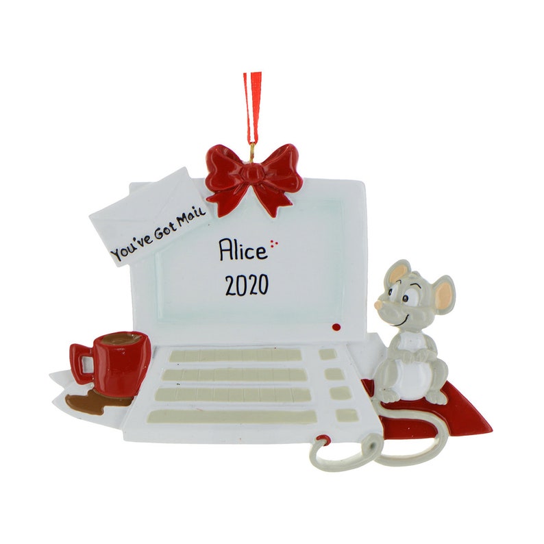 Personalized Laptop Christmas Ornament Computer Laptop Gamer - Etsy