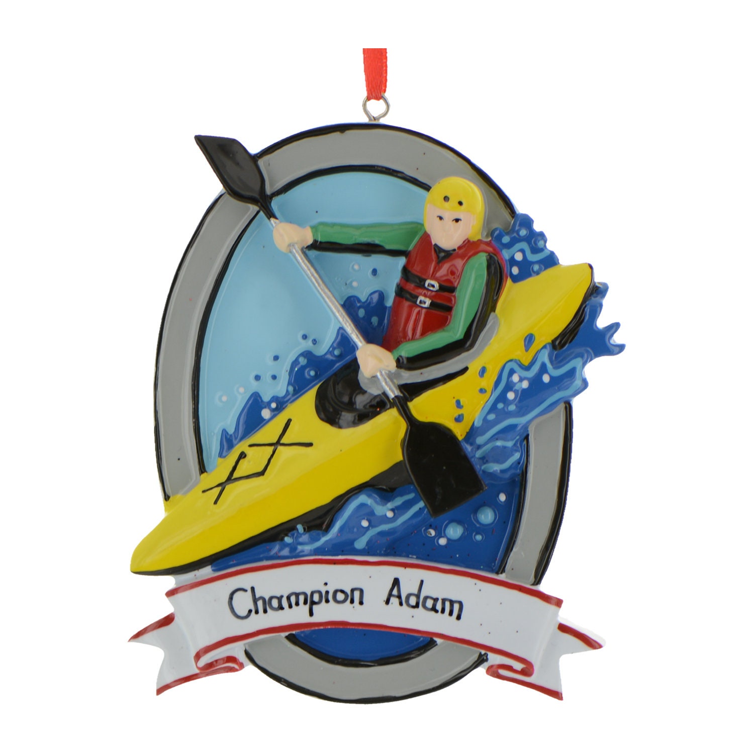 Personalized Kayak Ornament Kayak Themed Gifts Personalized - Etsy UK