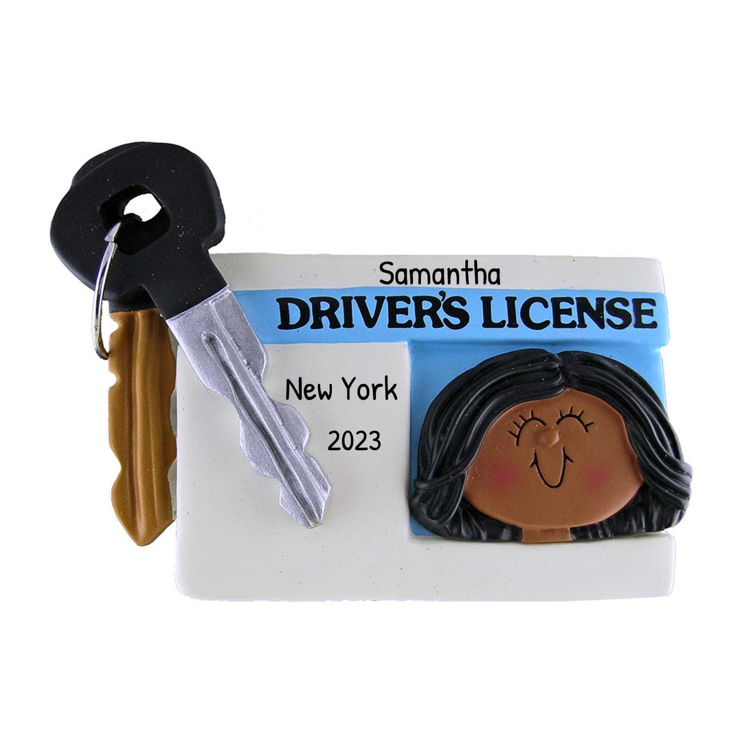 Personalized New Driver Ornament 2024, Drivers License Ornament, Driver ...